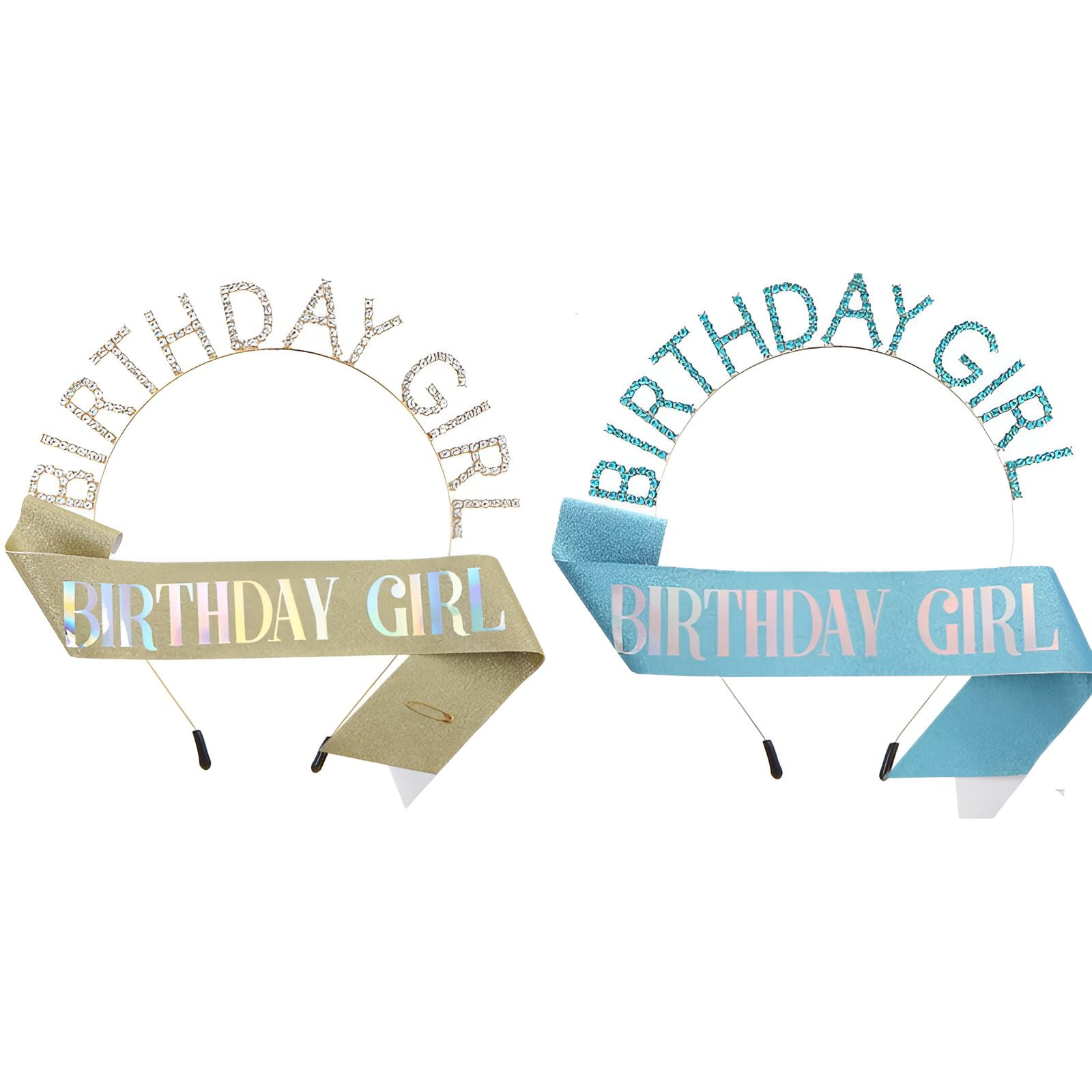 DESIGNICE 2Pcs Crown Cake Topper,Bright and Captivating Glossy Design ...