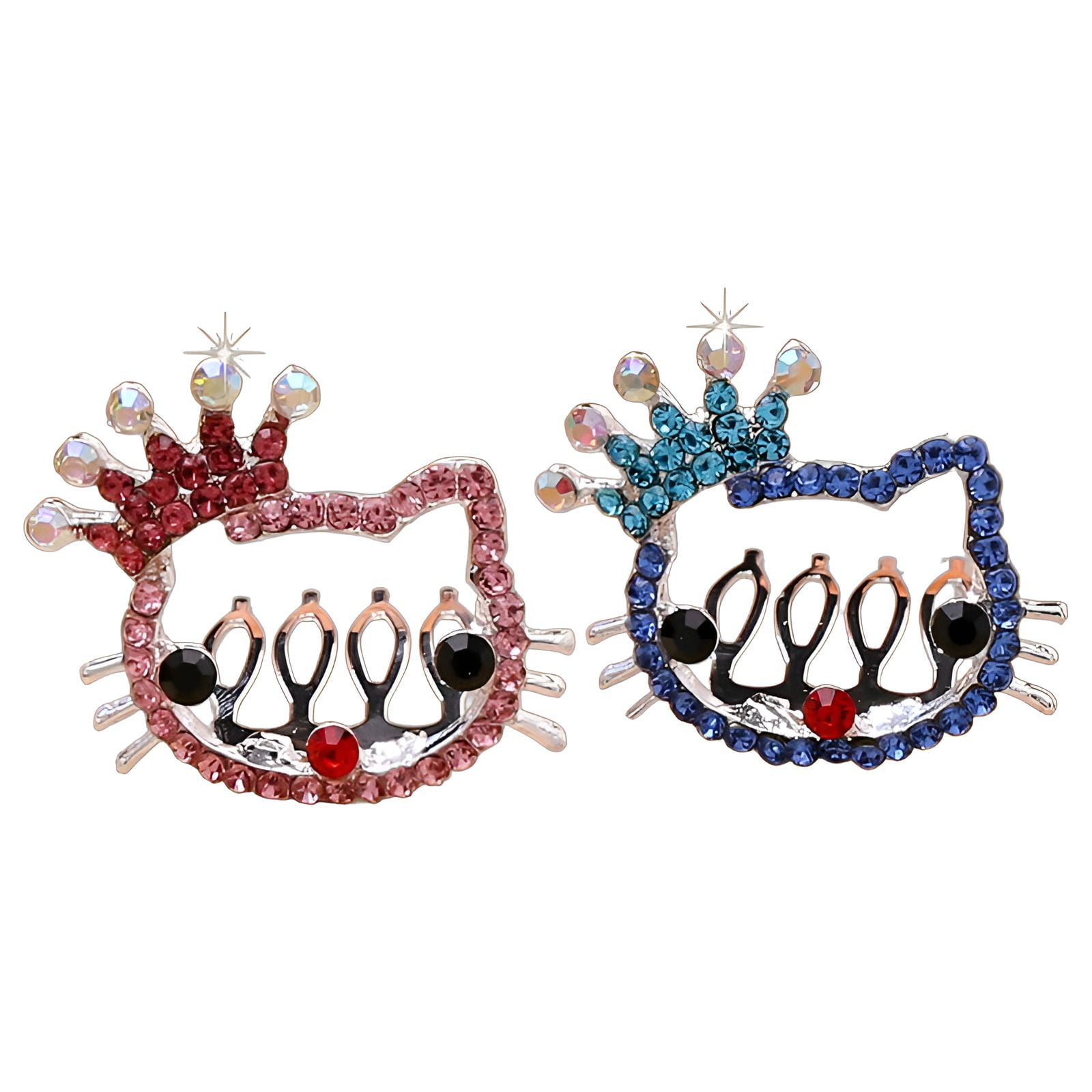 DESIGNICE 2Pcs Crowns for Women,Dynamically Shifting Light Effect ...