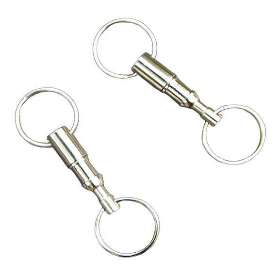 DESIGNICE 2Pcs Key Chain,Convenient Detachable Design Quick Release ...