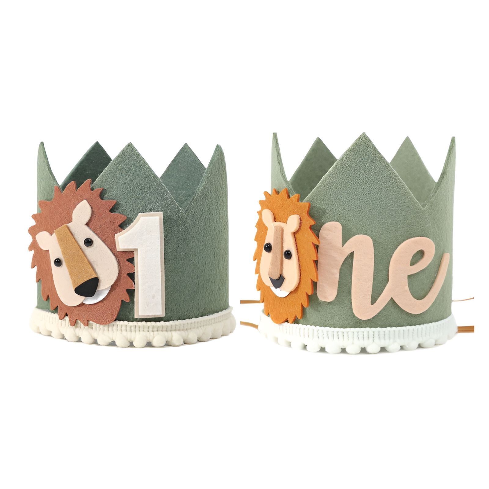DESIGNICE 2Pcs King Crown,Clearly Structured 3D Design King Crown ...