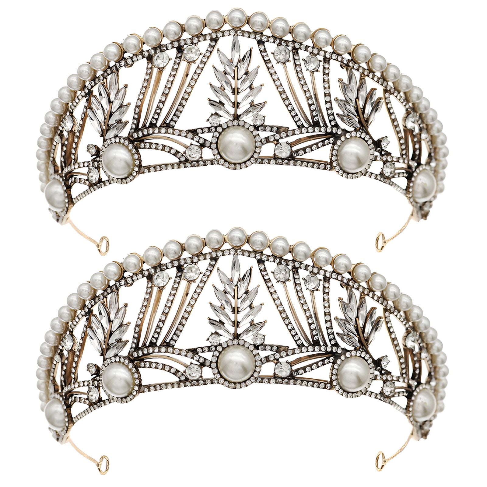DESIGNICE 2Pcs King Crown,Noble Three-Dimensional Carving King Crown ...