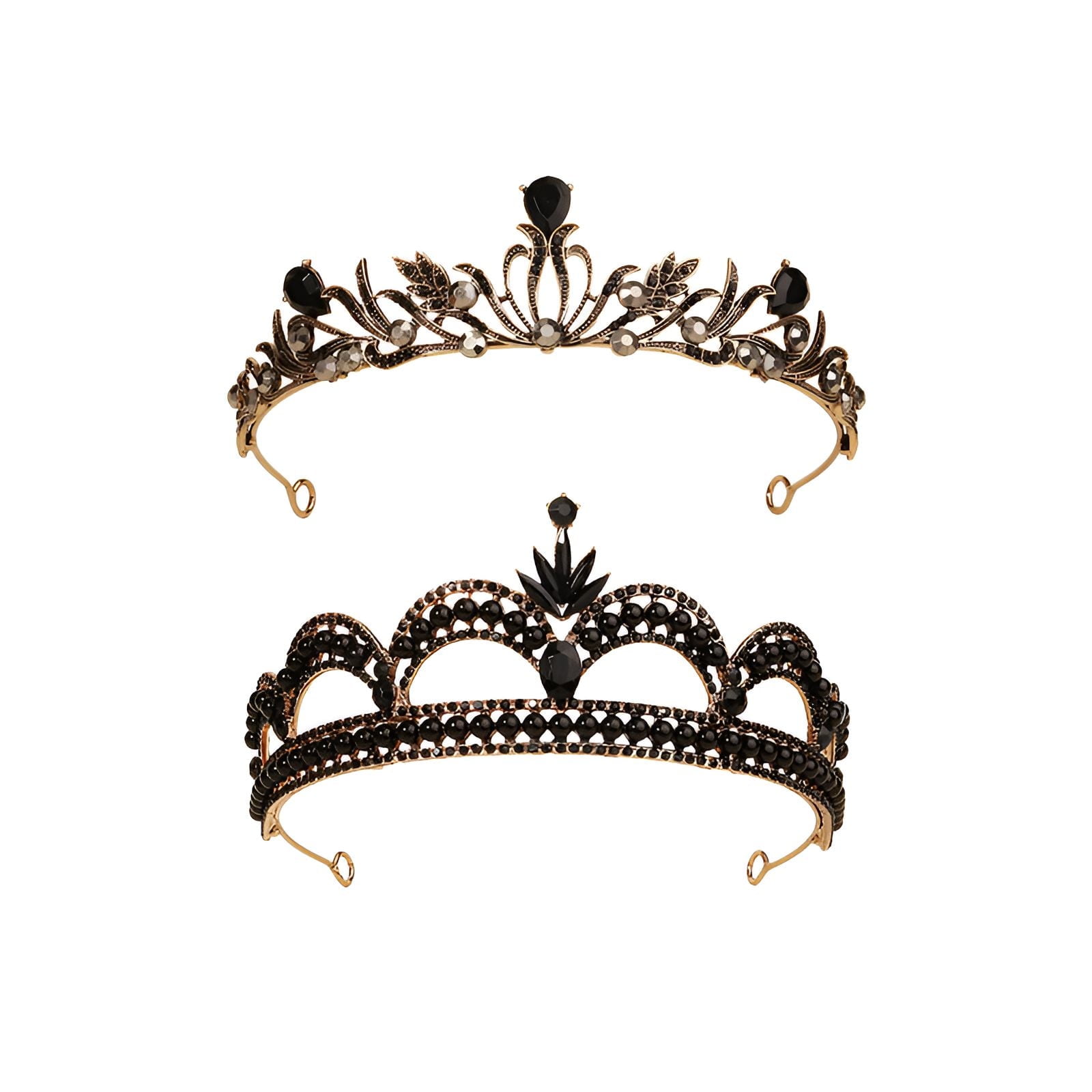 DESIGNICE 2Pcs King Crown,Unique Embellishment Elements King Crown ...