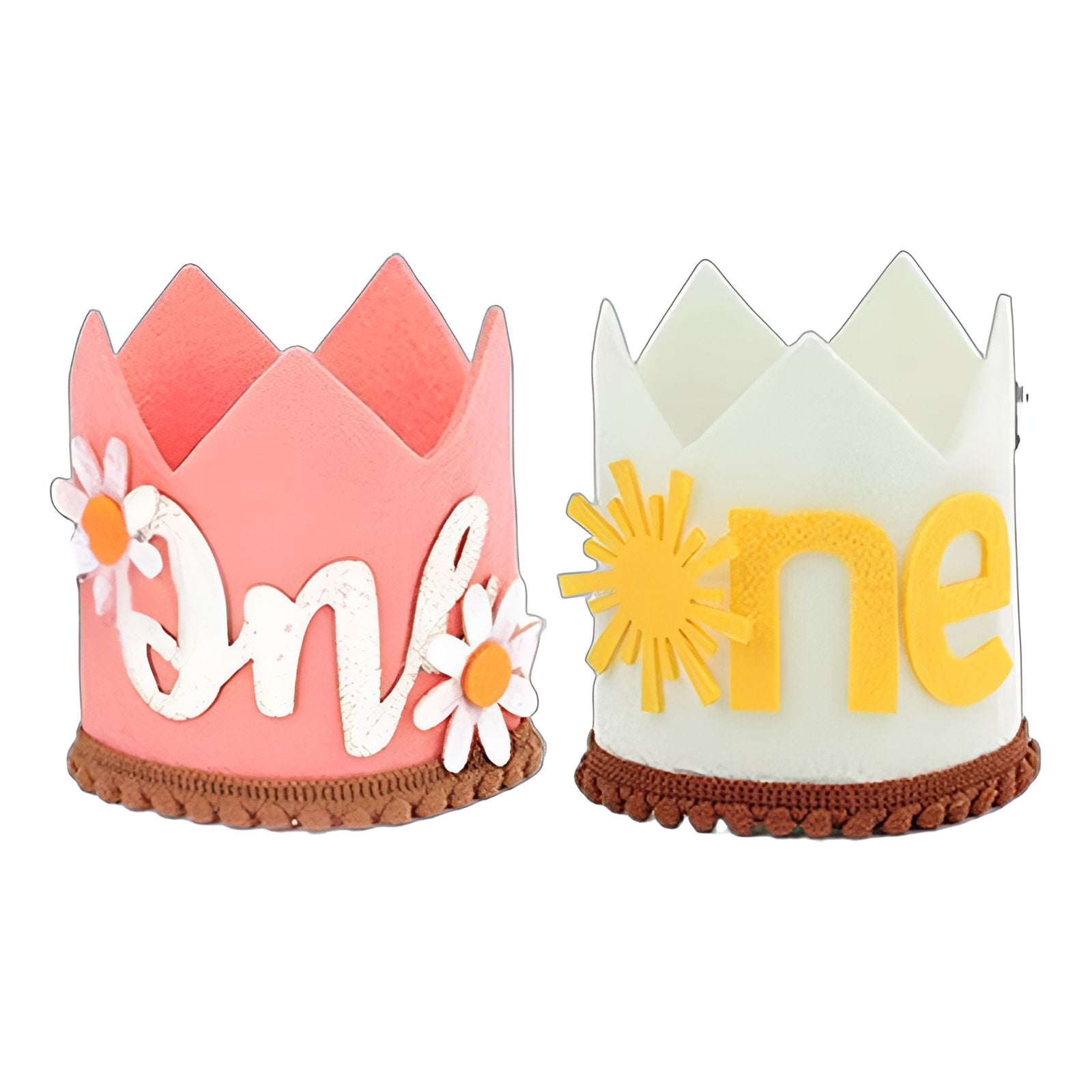 DESIGNICE 2Pcs Princess Crown,Dynamically Structured Design Princess ...