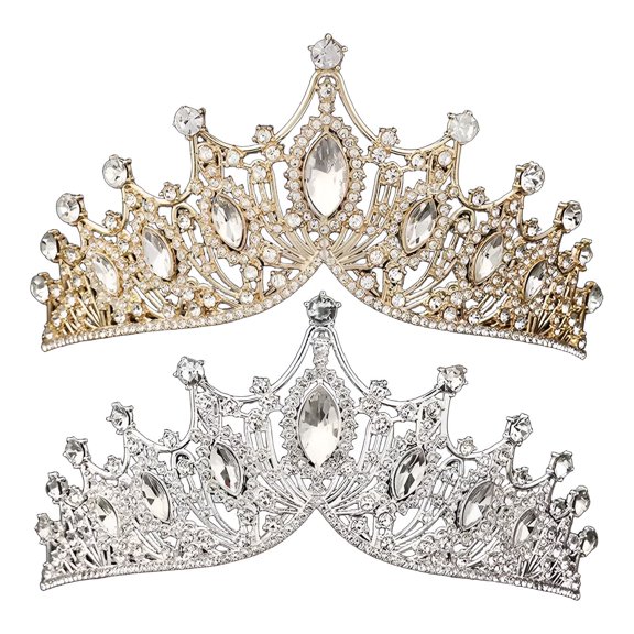 DESIGNICE Princess Crowns for Little Girls,Exquisite Craftsmanship and ...