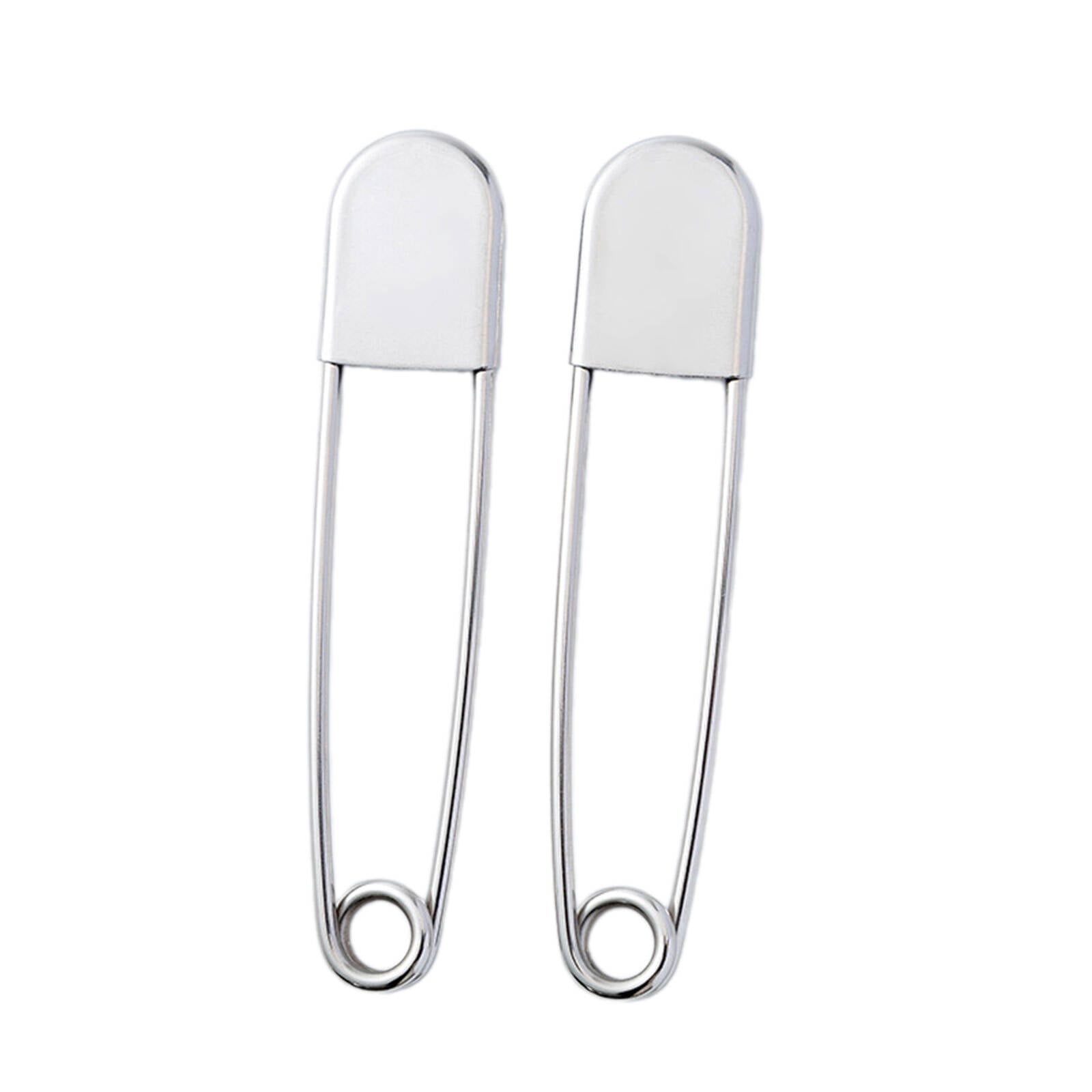 DESIGNICE 2Pcs Safety Pins,Large Design Safety Pins,Secure Fixation ...