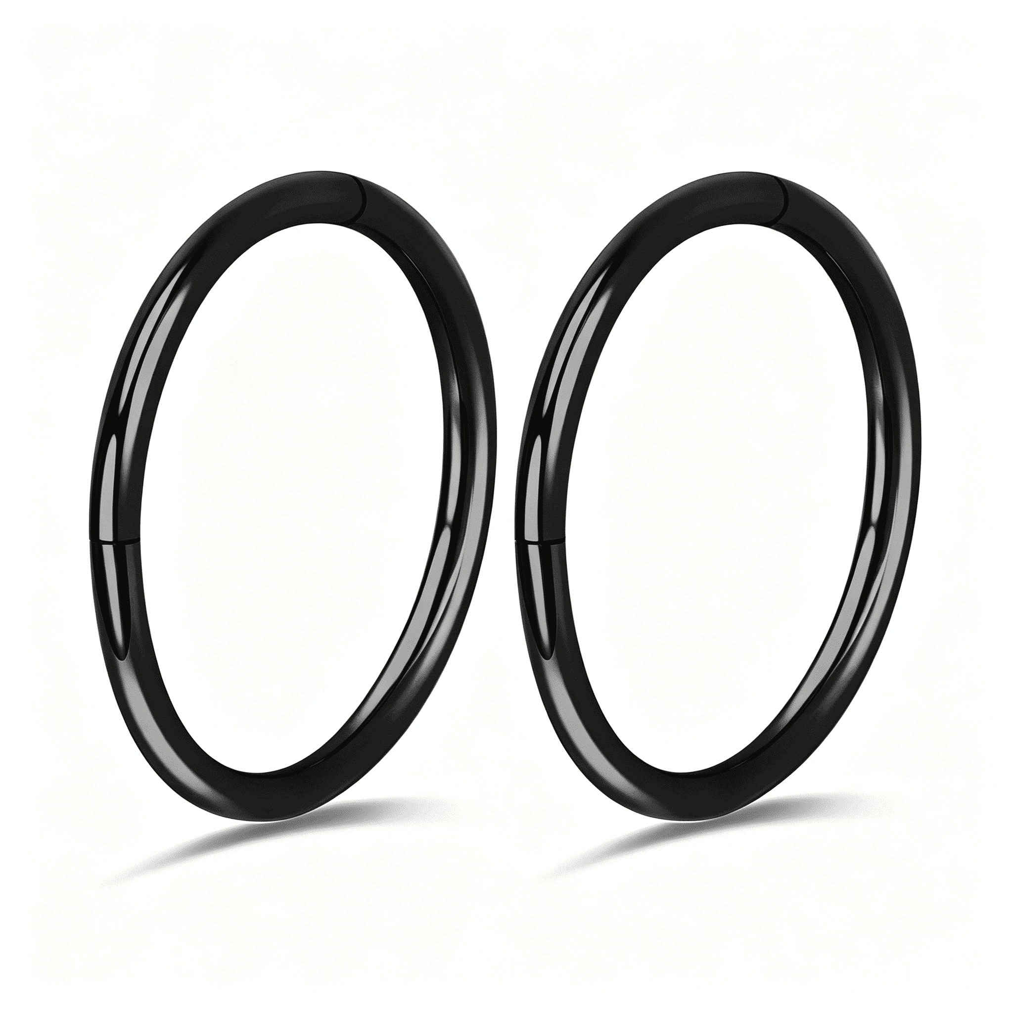 DESIGNICE 2Pcs Titanium Nose Rings 20G 18G 16G Nose Rings Hoops ...