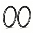 DESIGNICE 2Pcs Titanium Nose Rings 20G 18G 16G Nose Rings Hoops ...