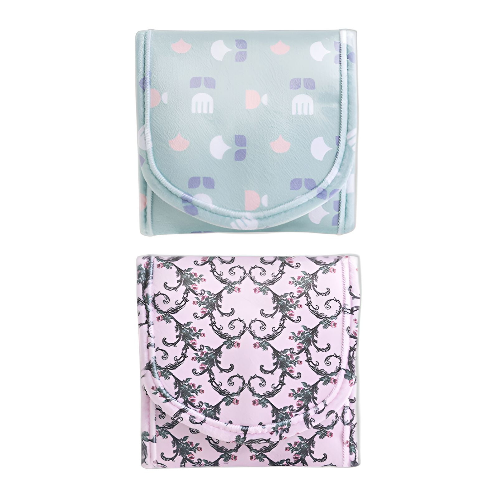 DESIGNICE 2Pcs Travel Jewelry Case,Enhanced Shock-Protective Structure ...