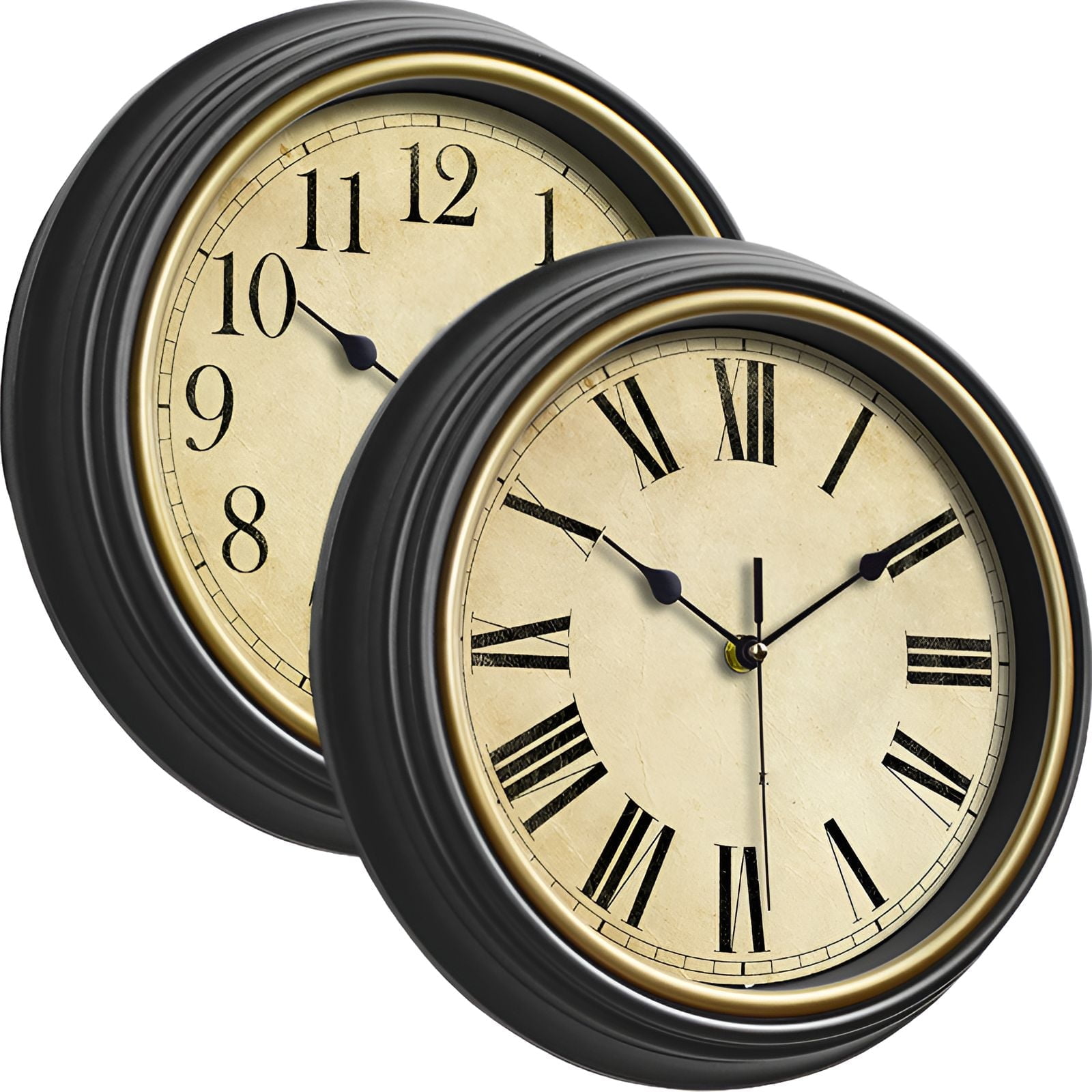 DESIGNICE Wall Clock,12in Clock Wall Clocks,Wall Clocks for Living Room ...