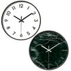 Skil Craft Slimline Wall Clock, 12/24 Hour, Bronze Frame, Quartz ...