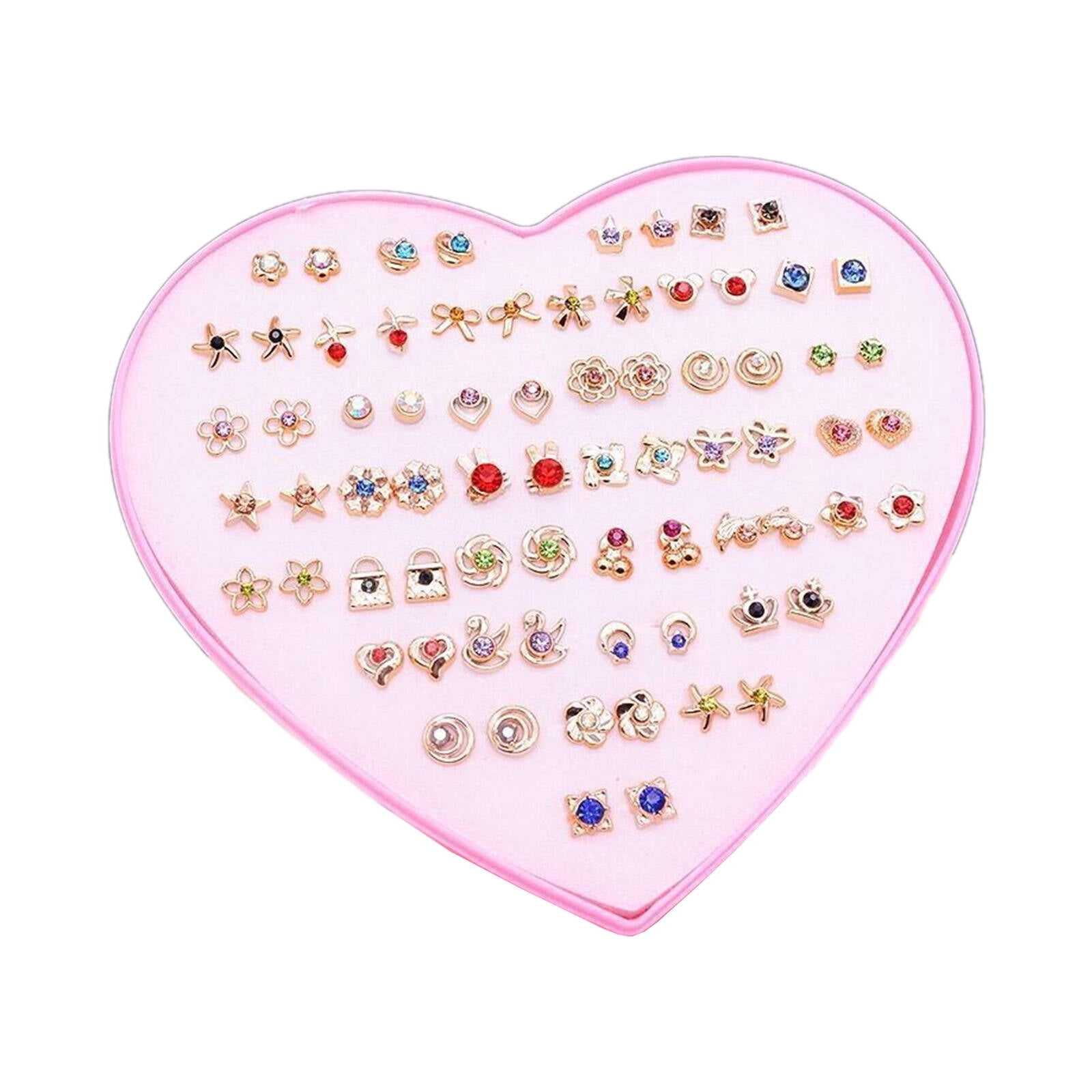 DESIGNICE 36Pair Earrings,Multiple Designs Helix Earrings,Easy Matching ...