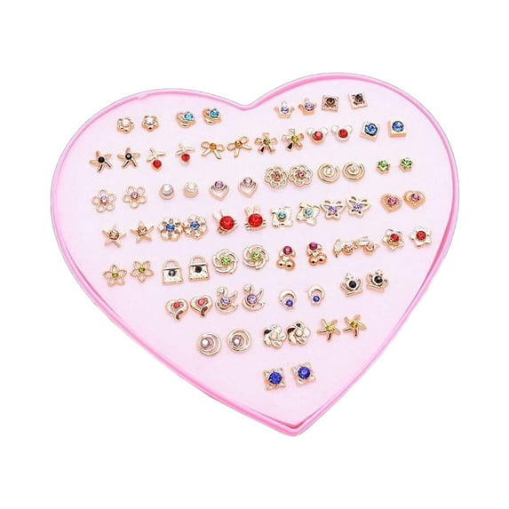 DESIGNICE 36Pair Earrings,Multiple Designs Helix Earrings,Easy Matching ...