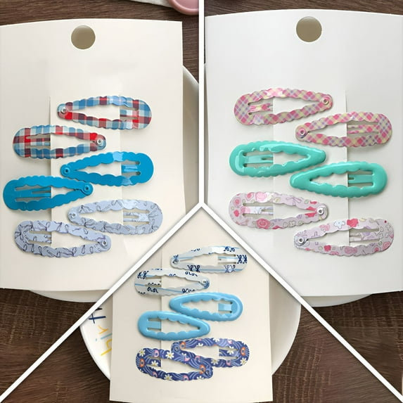 DESIGNICE 3Pcs Baby Hair Clips,Fashionable and Versatile Toddler Hair ...