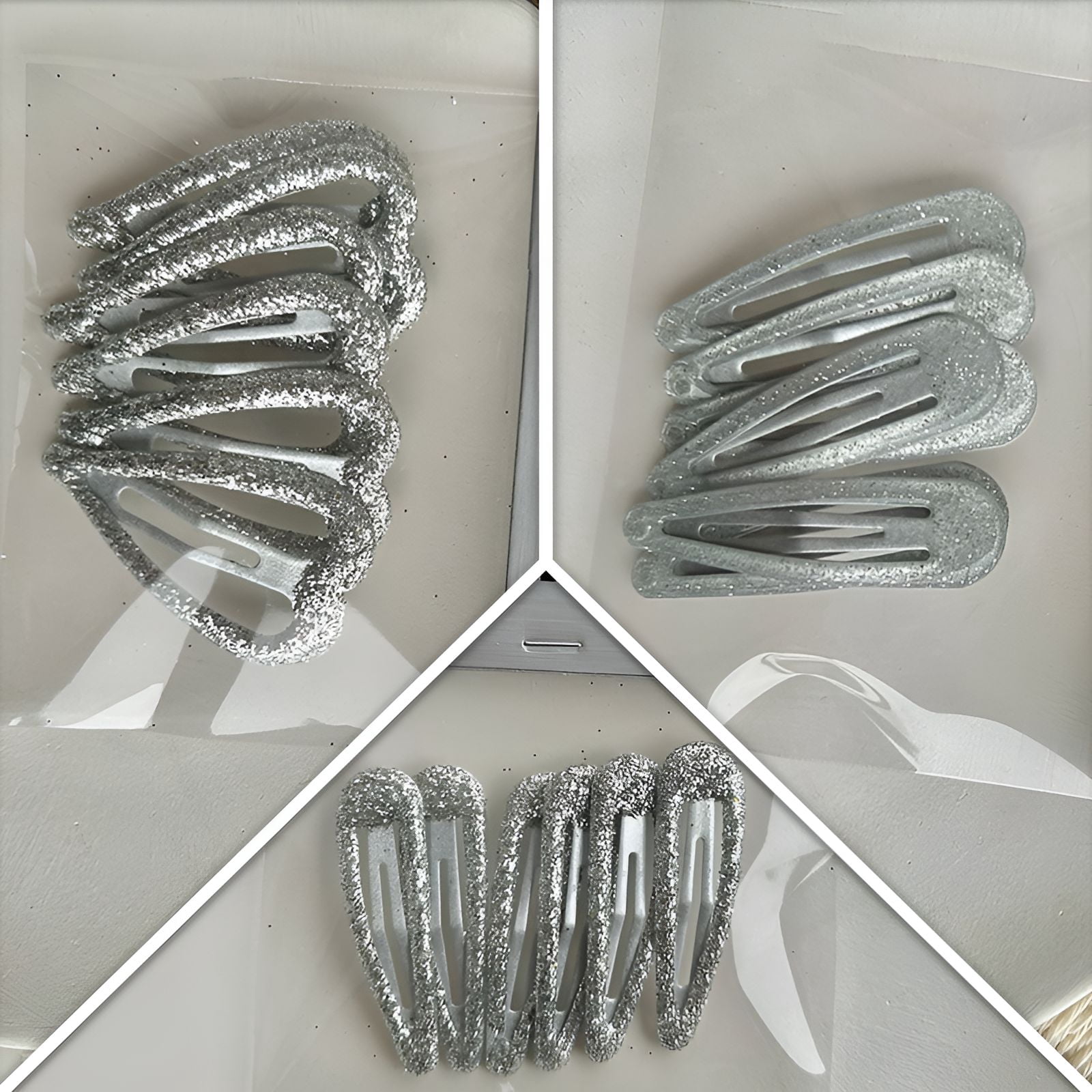 DESIGNICE 3Pcs Baby Hair Clips,Secure Hair-Clipping Performance Toddler ...