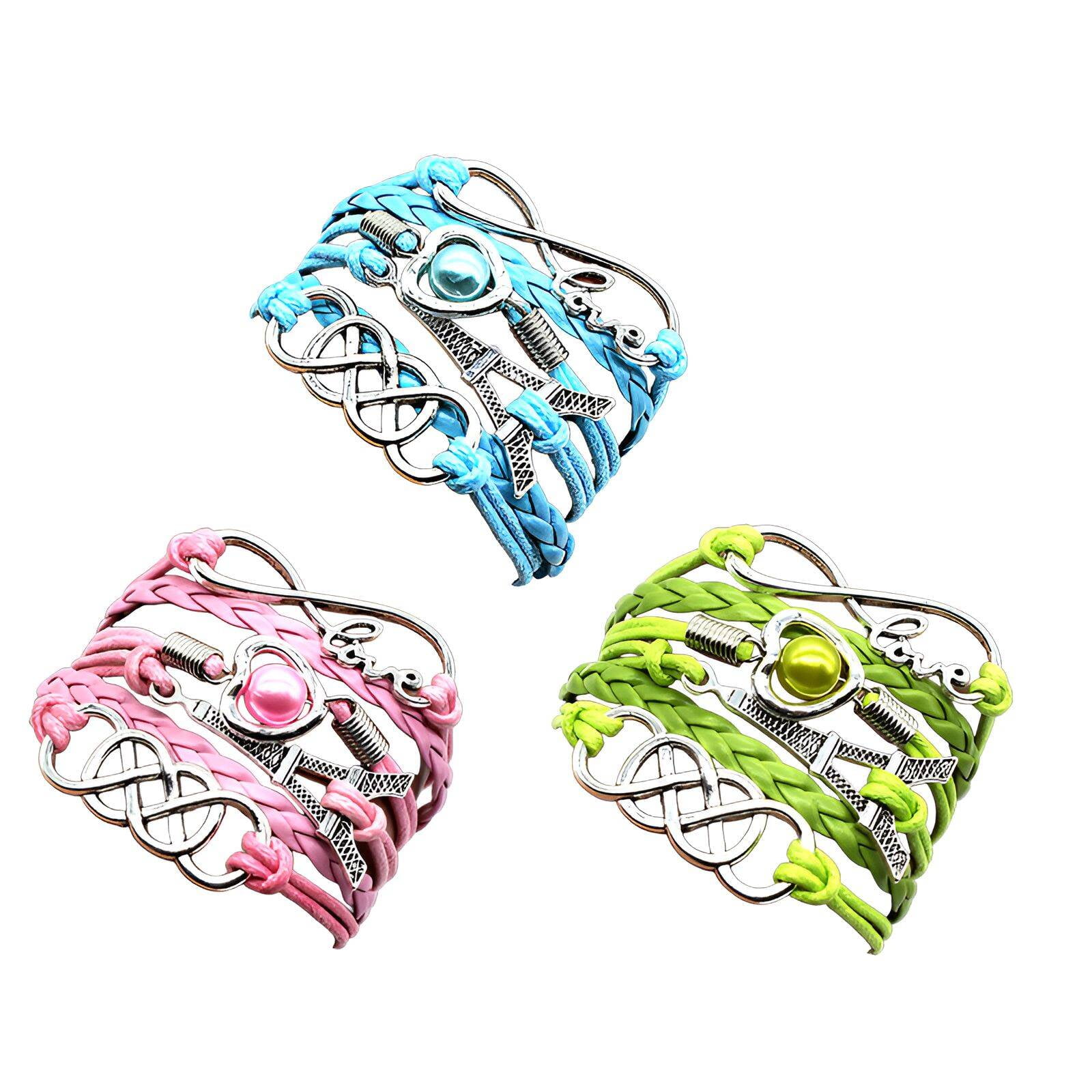 DESIGNICE 3Pcs Bracelets for Women,Multiple Color Options, Personalized ...
