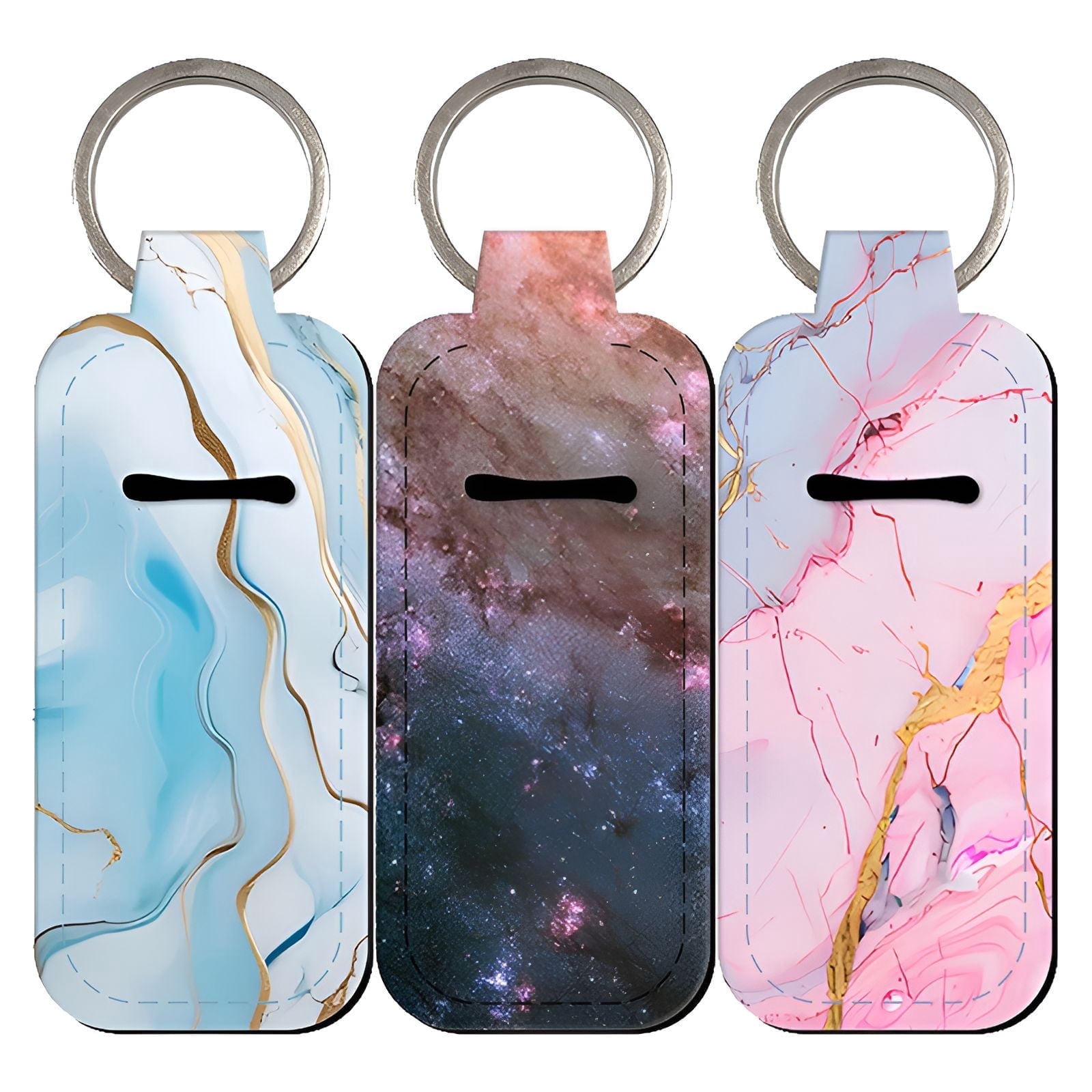 DESIGNICE 2026 New 3Pcs Chapstick Holder Key Chain,Key Chain,Wallet ...