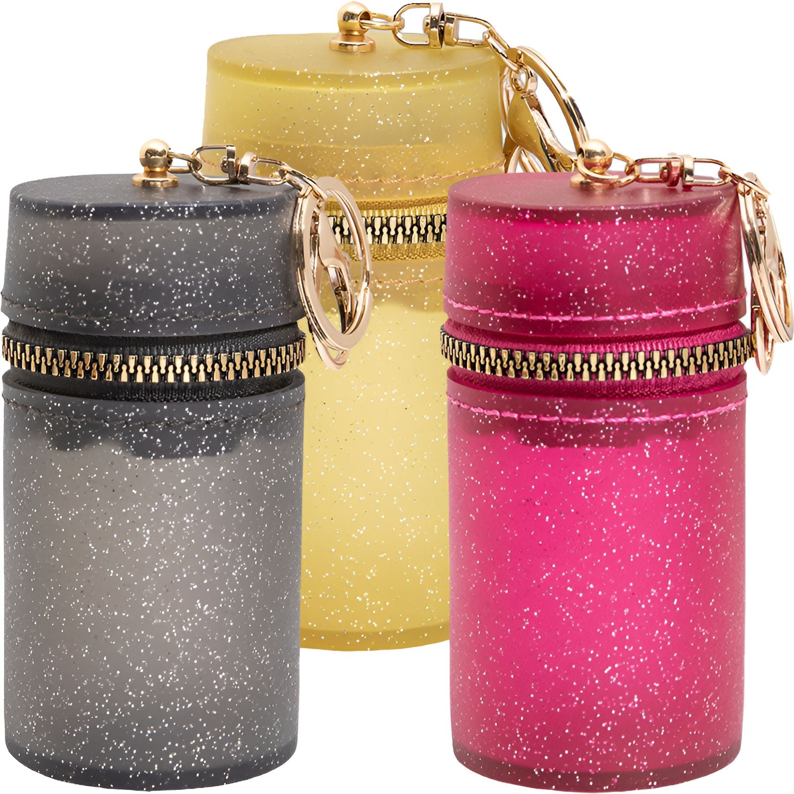 DESIGNICE 3Pcs Chapstick Holder Key Chain, Key Chain,Wallet Keychain ...