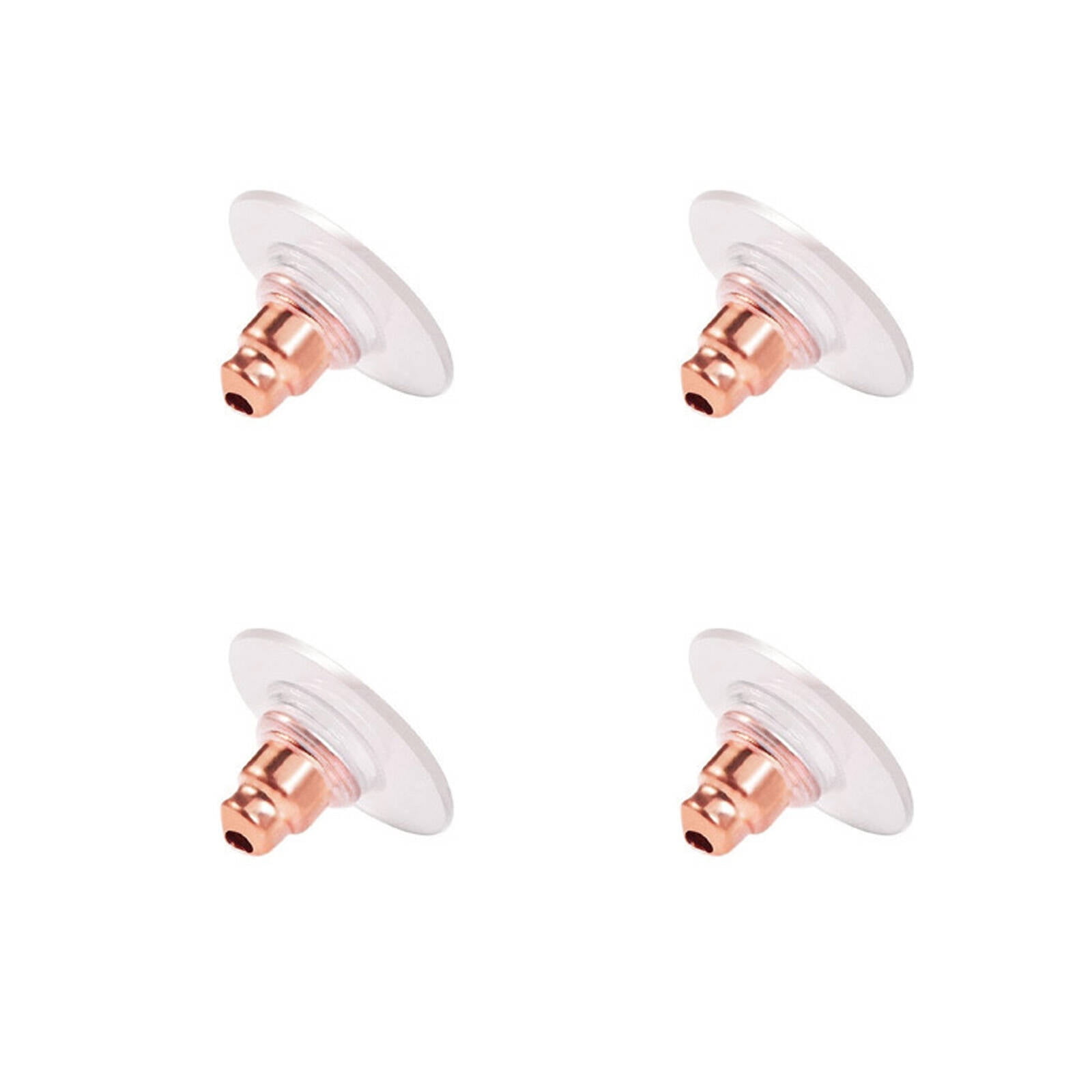 DESIGNICE 4 Pcs Earring Backs for Droopy Ears,Bullet Earring Backs ...