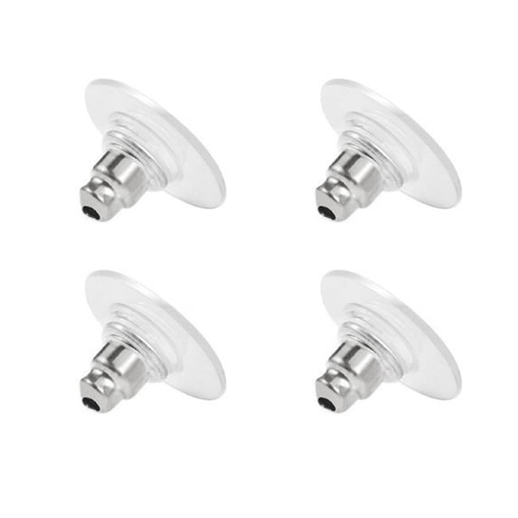 DESIGNICE 4Pcs Earring Support Backing Lifters Bullet Design Earring ...