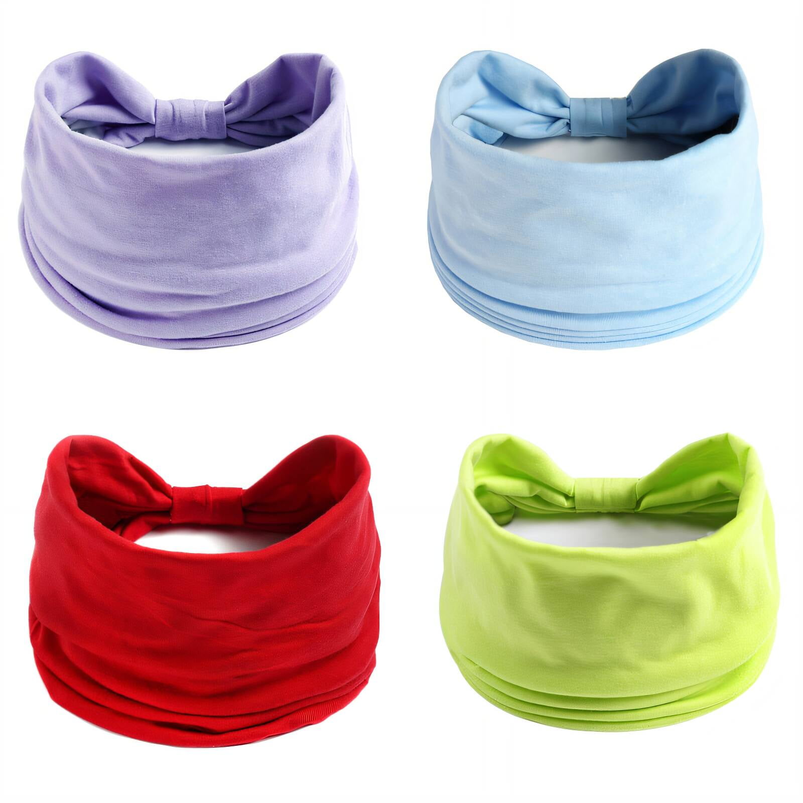 DESIGNICE 4Pcs Headbands Clean Appearance Thick Headbands for Women ...