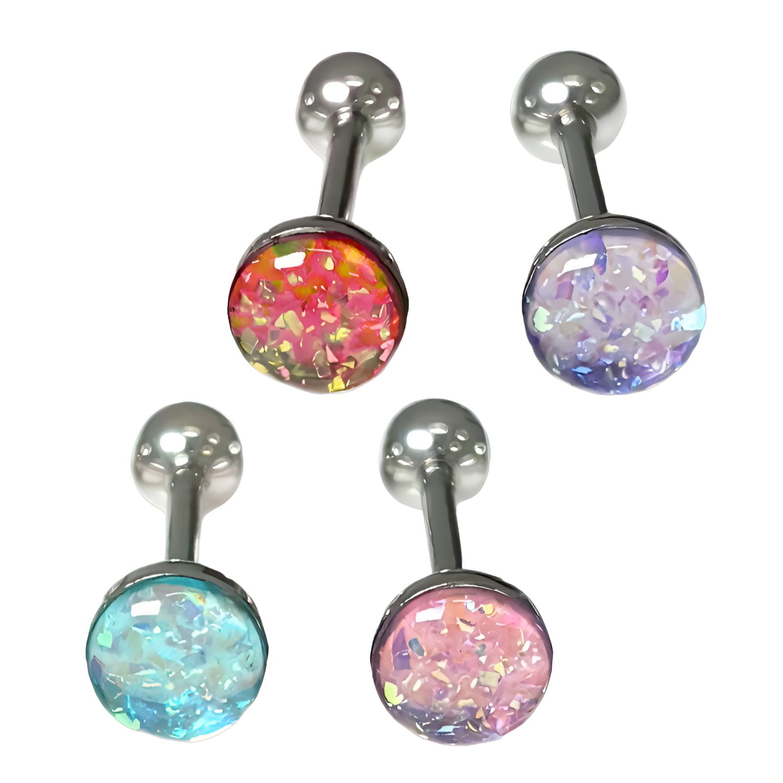 DESIGNICE 4Pcs Tongue Rings,Premium Material Rust and Oxidation ...