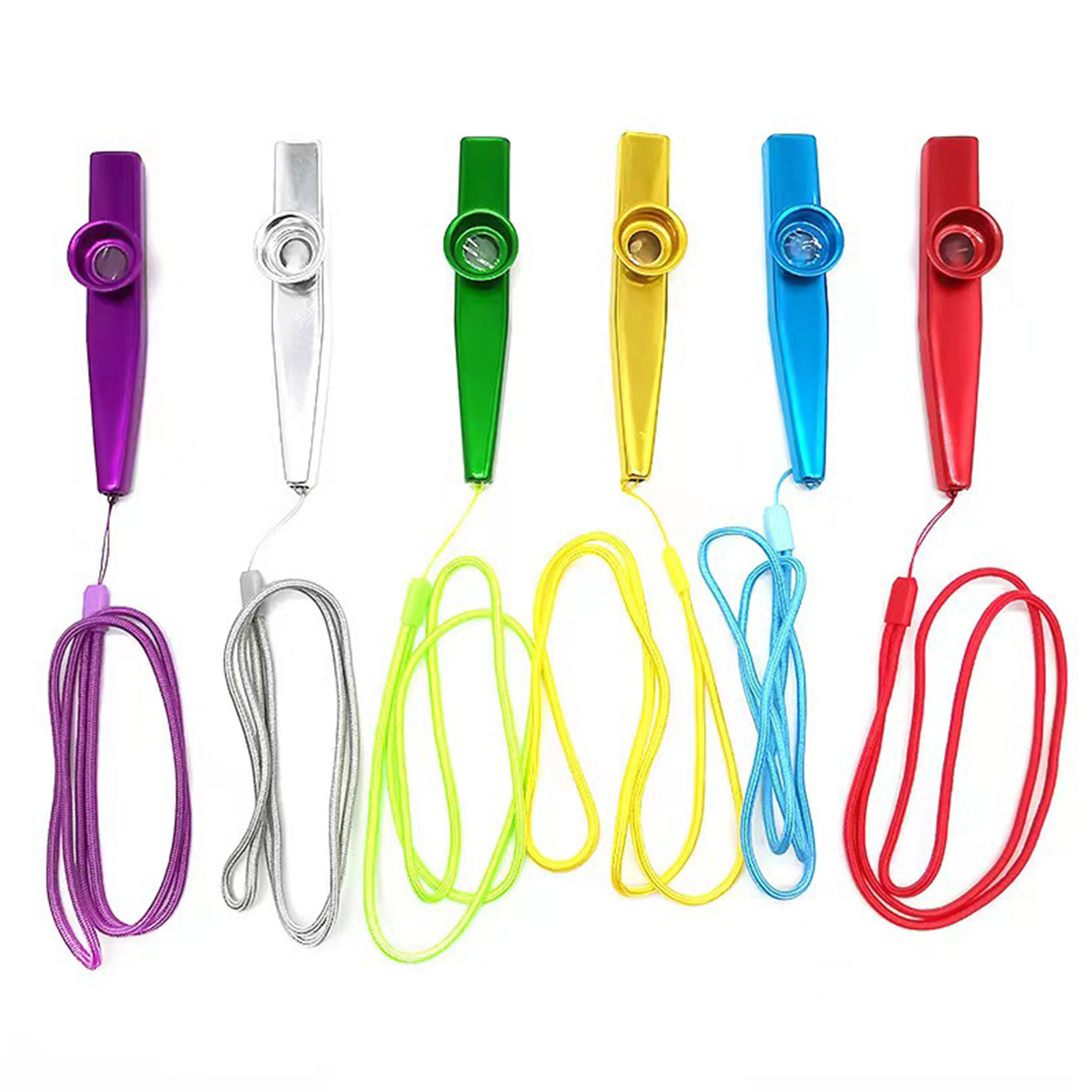 DESIGNICE 5 Pcs Kazoo,Metal Construction Kazoo for Kids,Long-Lasting ...