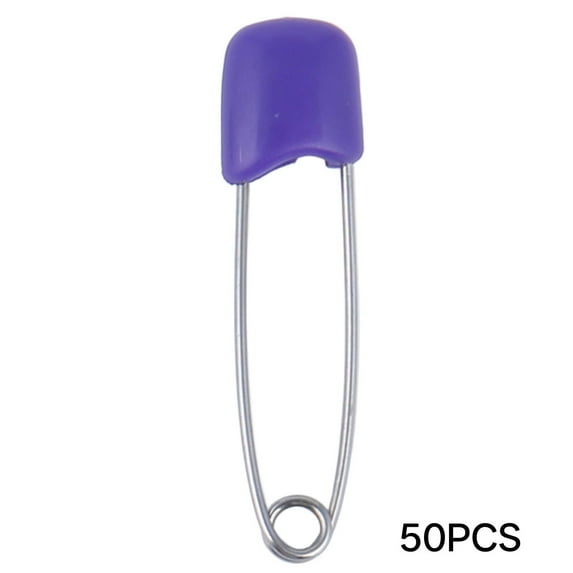 DESIGNICE 50Pcs Baby Safety Pins,Baby Essentials Baby Diaper Pin,Secure ...