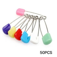 All Top Bargains 24 Pc Baby Diaper Safety Pins, Cloth Changing Locking Clip, Multi Colors ...