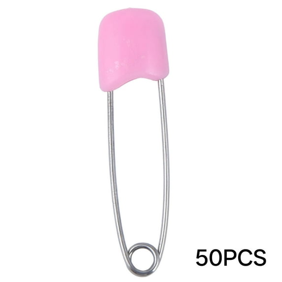 DESIGNICE 50Pcs Baby Safety Pins,Safety Pin Baby Diaper Pin,Secure ...