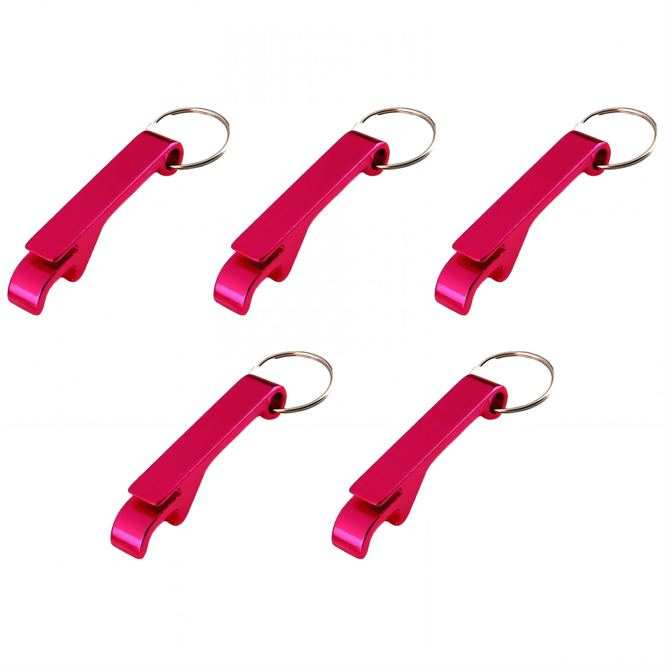 DESIGNICE 5Pcs Keychain Bottle Opener,Aluminium Composite Key Chains ...