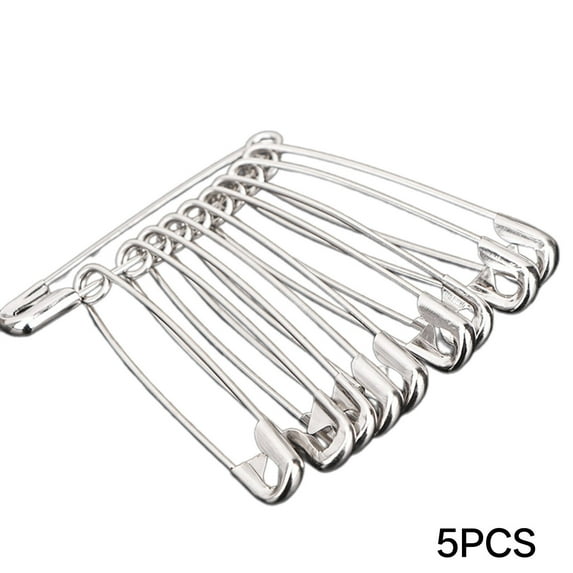 DESIGNICE 5Pcs Safety Pins,Reinforced Design Safety Pins,Stronger ...