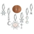 DESIGNICE 6 Pcs 14G Clicker Belly Button Ring for Women 316L Surgical ...