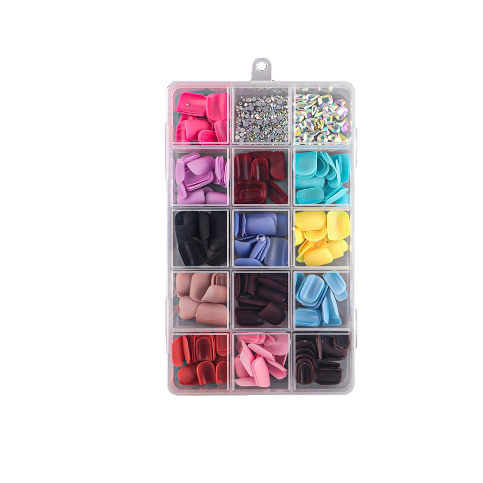 DESIGNICE 602Pcs Fake Nails,Fits All Nail Shapes Nails Press Ons ...