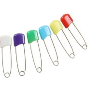 All Top Bargains 24 Pc Baby Diaper Safety Pins, Cloth Changing Locking Clip, Multi Colors ...