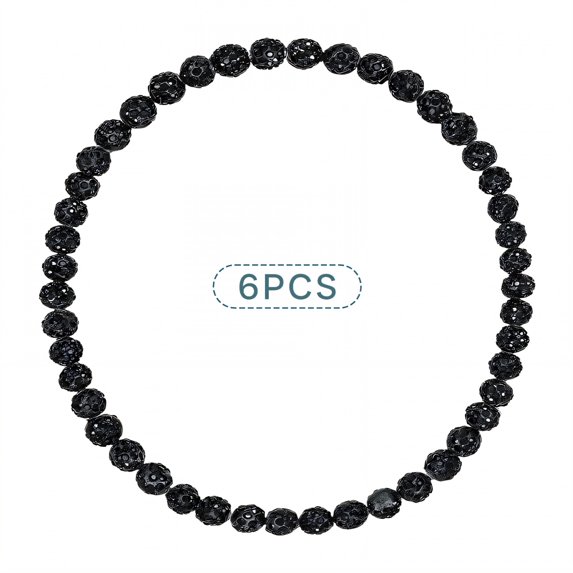 DESIGNICE 6Pcs Baseball Necklace Ball-Shaped Rhinestones Baseball ...