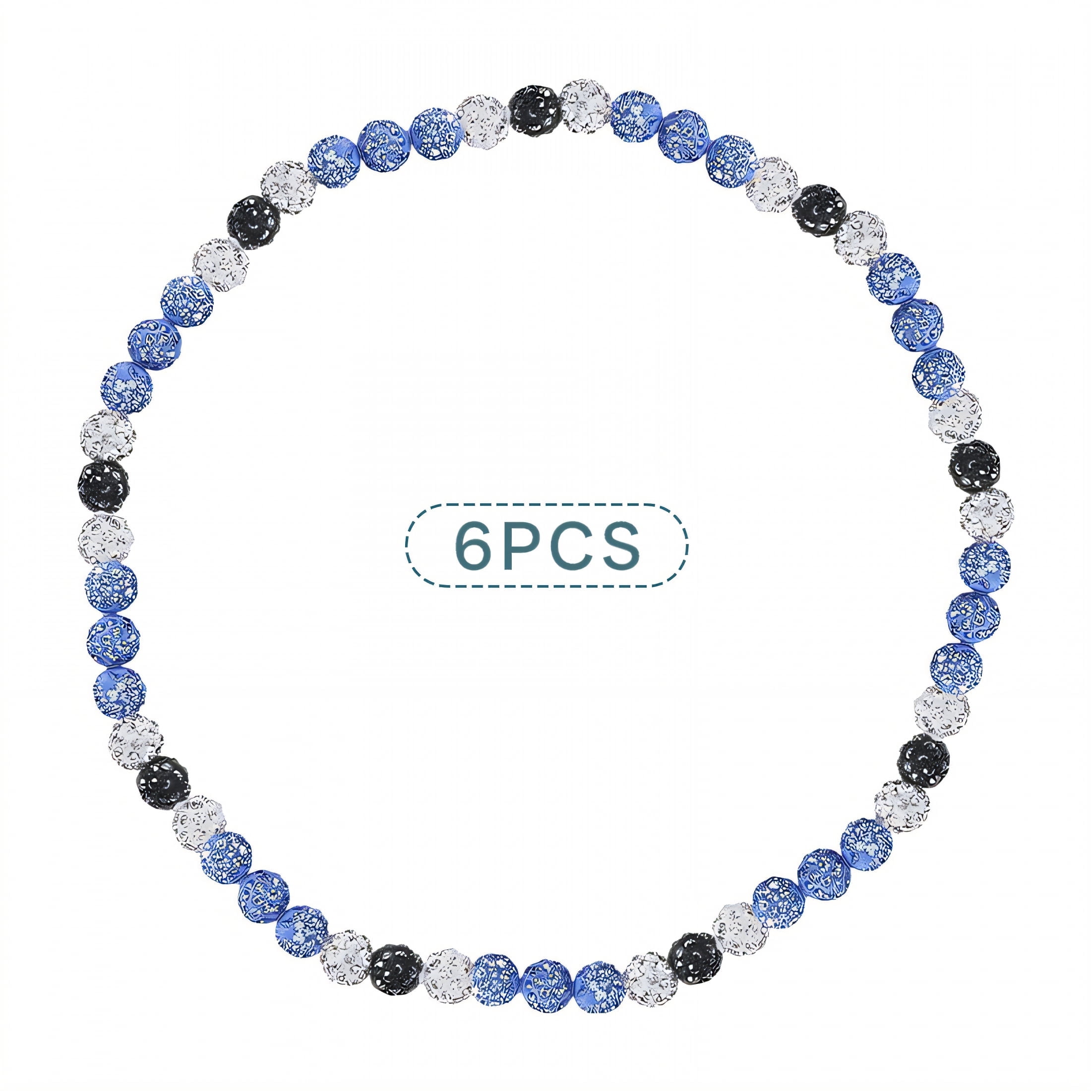 DESIGNICE 6Pcs Baseball Necklace Pave Nails and Diamonds Baseball Chain ...