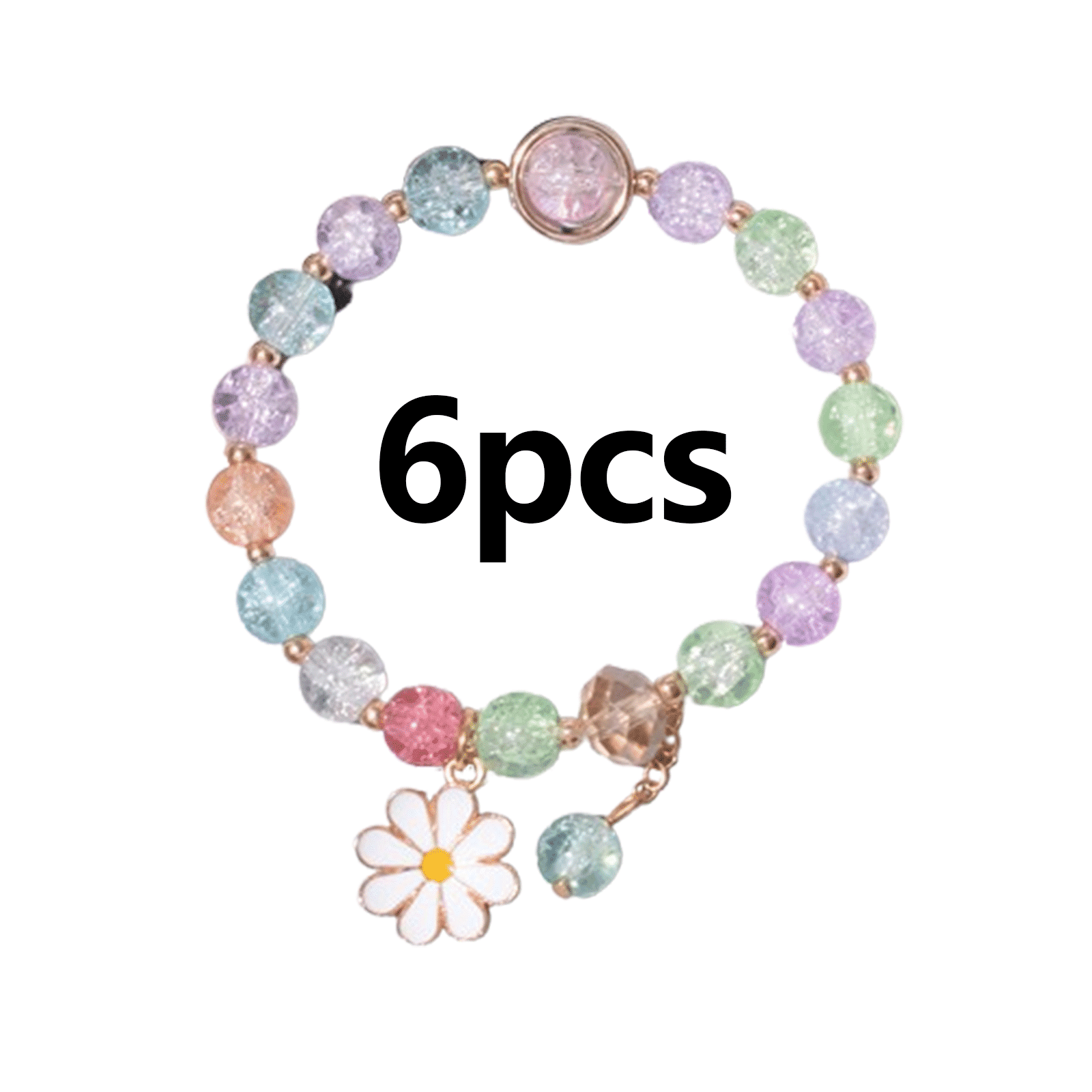 DESIGNICE 6Pcs Bracelets for Teen Girls Charm Bracelet Couple Bracelets ...