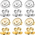 DESIGNICE 8mm Large Earring Backs for Studs,Droopy Ears and Heavy ...