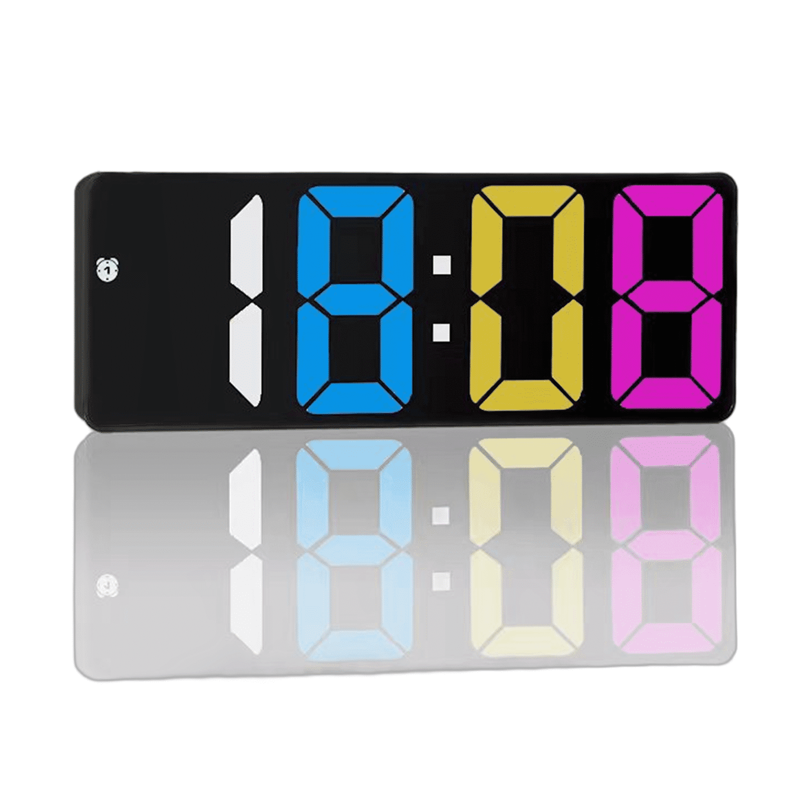 DESIGNICE Alarm Clock Adaptive Brightness Adjustment Digital Clock Real ...