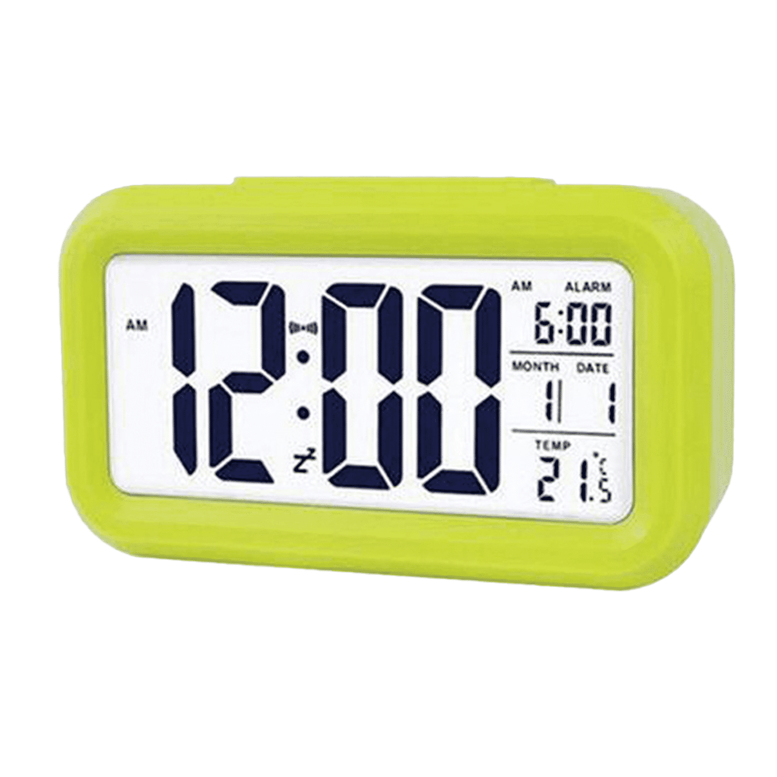 DESIGNICE Alarm Clock Clear Led Large Screen Alarm Clocks for Bedrooms ...