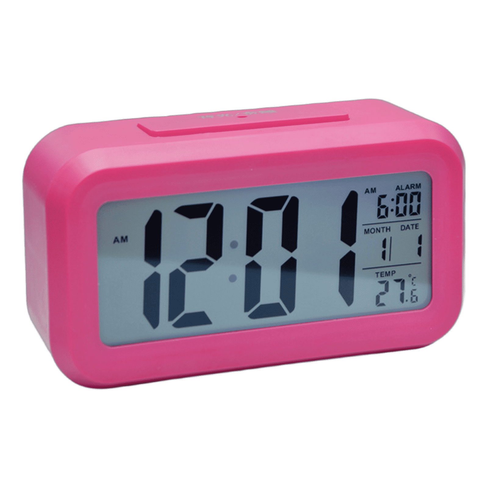 DESIGNICE Alarm Clock Real Time Temperature Display Alarm Clocks for ...