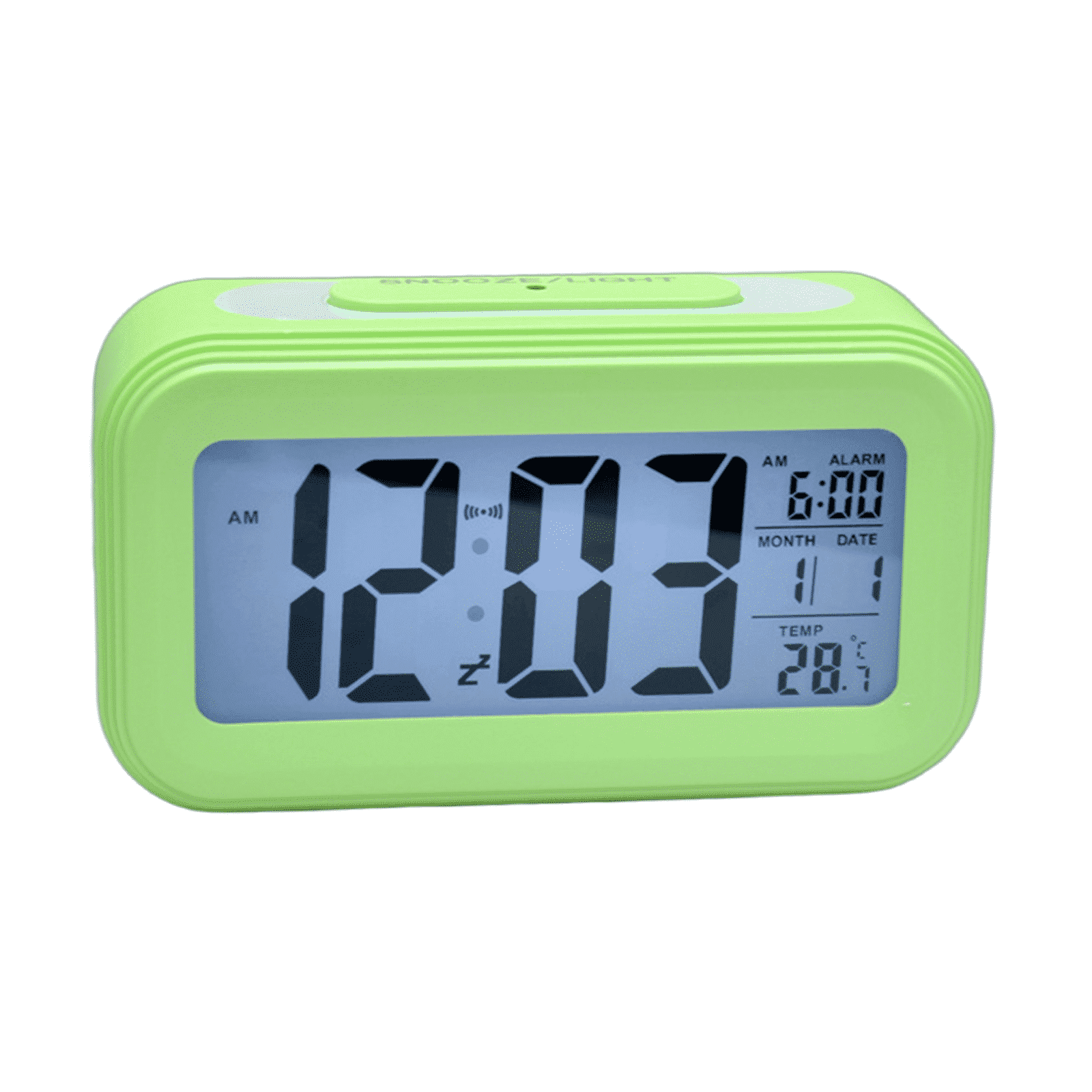 DESIGNICE Alarm Clock Real-Time Temperature Display Alarm Clocks for ...