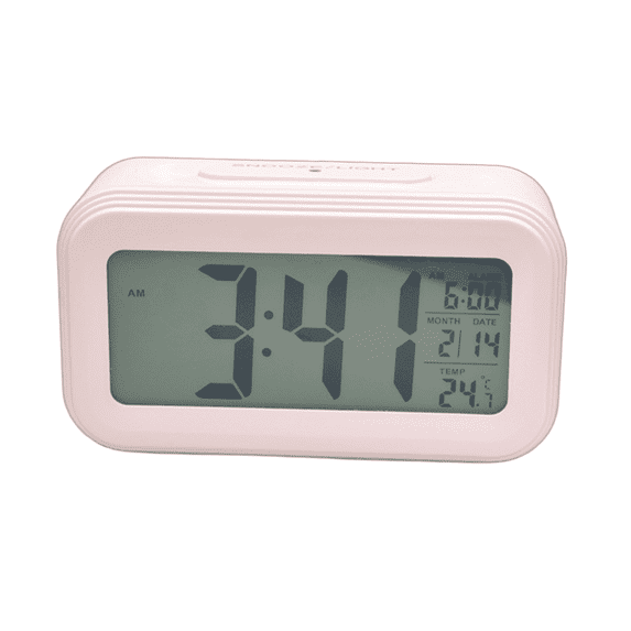 DESIGNICE Alarm Clock Real-Time Temperature Display Alarm Clocks for ...