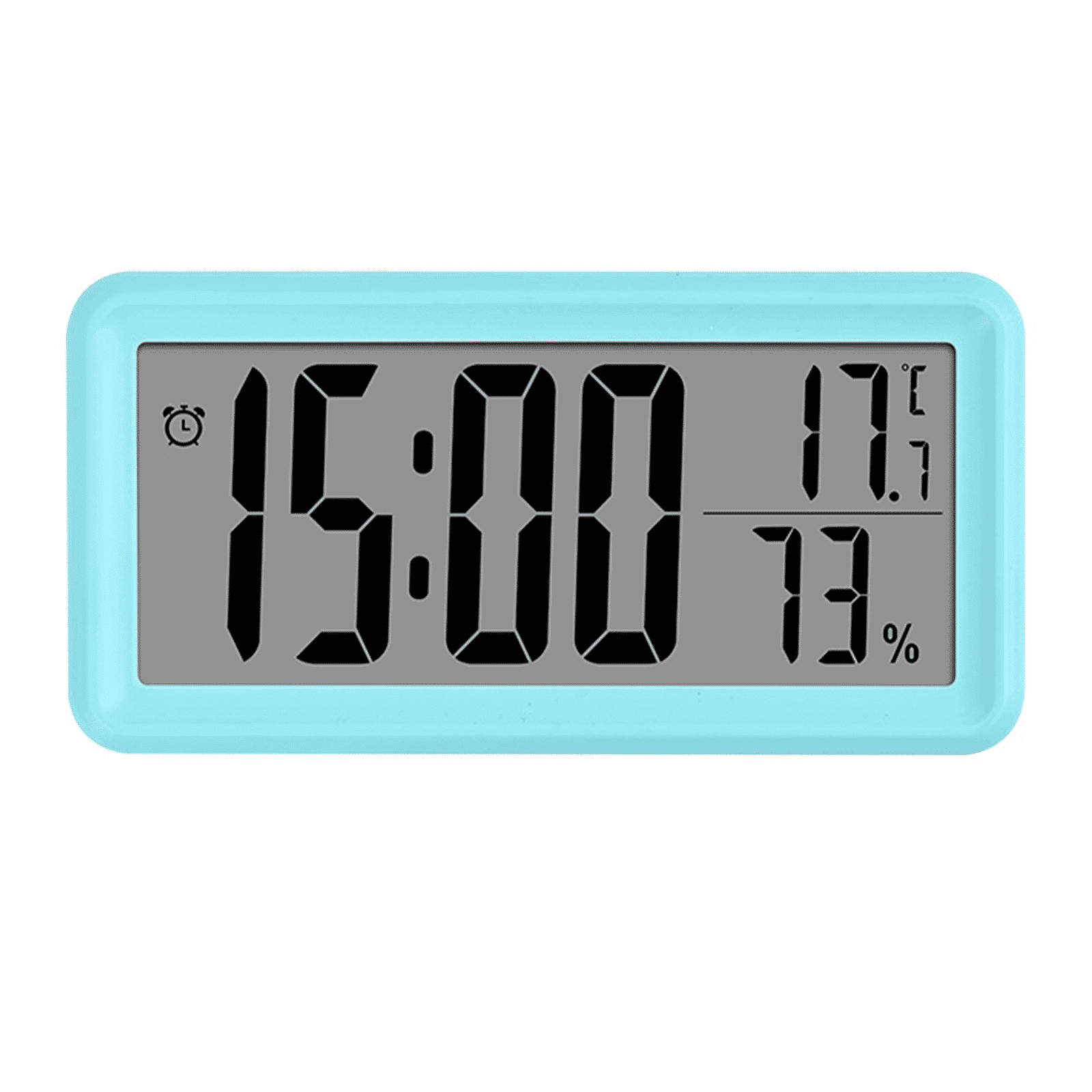 DESIGNICE Alarm Clock Silent Movement Design Digital Clocks for ...