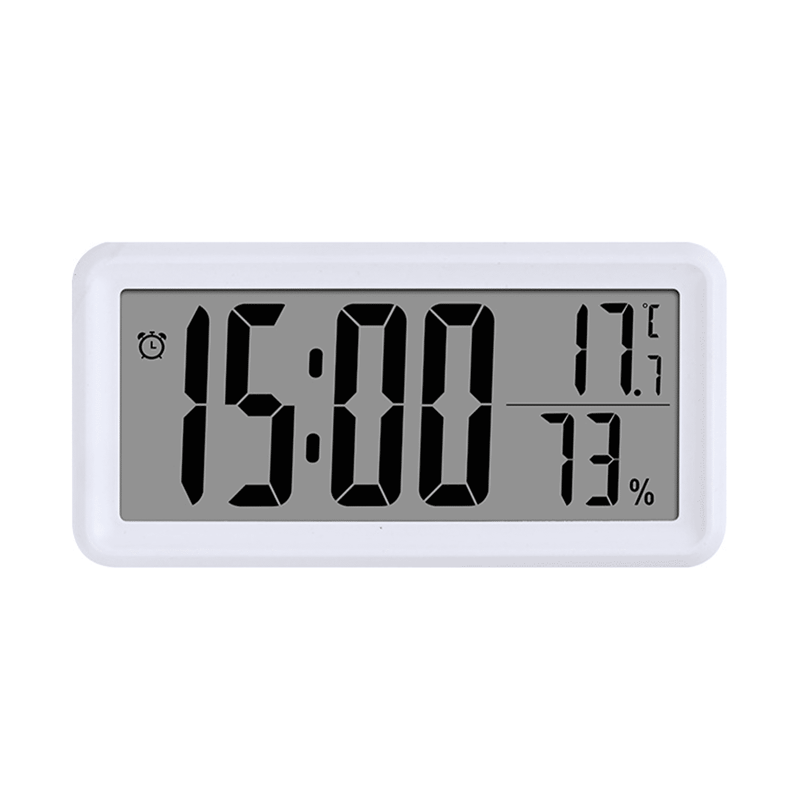 DESIGNICE Alarm Clock Silent Movement Design Digital Clocks for ...