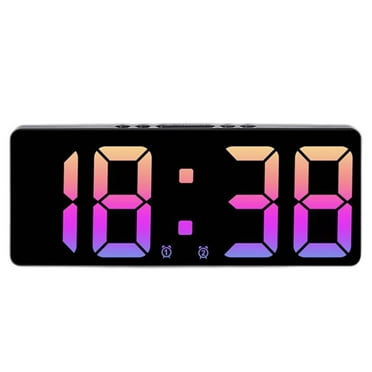 DESIGNICE Alarm Clock Real-Time Temperature Display Alarm Clocks for ...
