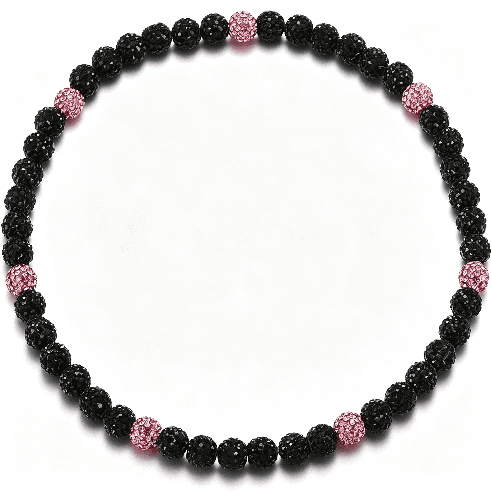 DESIGNICE Baseball Beaded Necklace for Men Bling Rhinestone Baseball ...