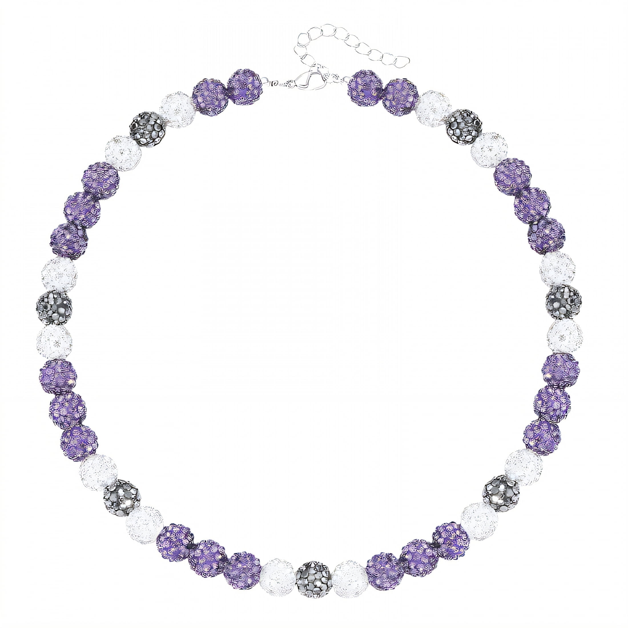 DESIGNICE Baseball Necklace Rhinestone Inlay Custom Necklace Purple ...