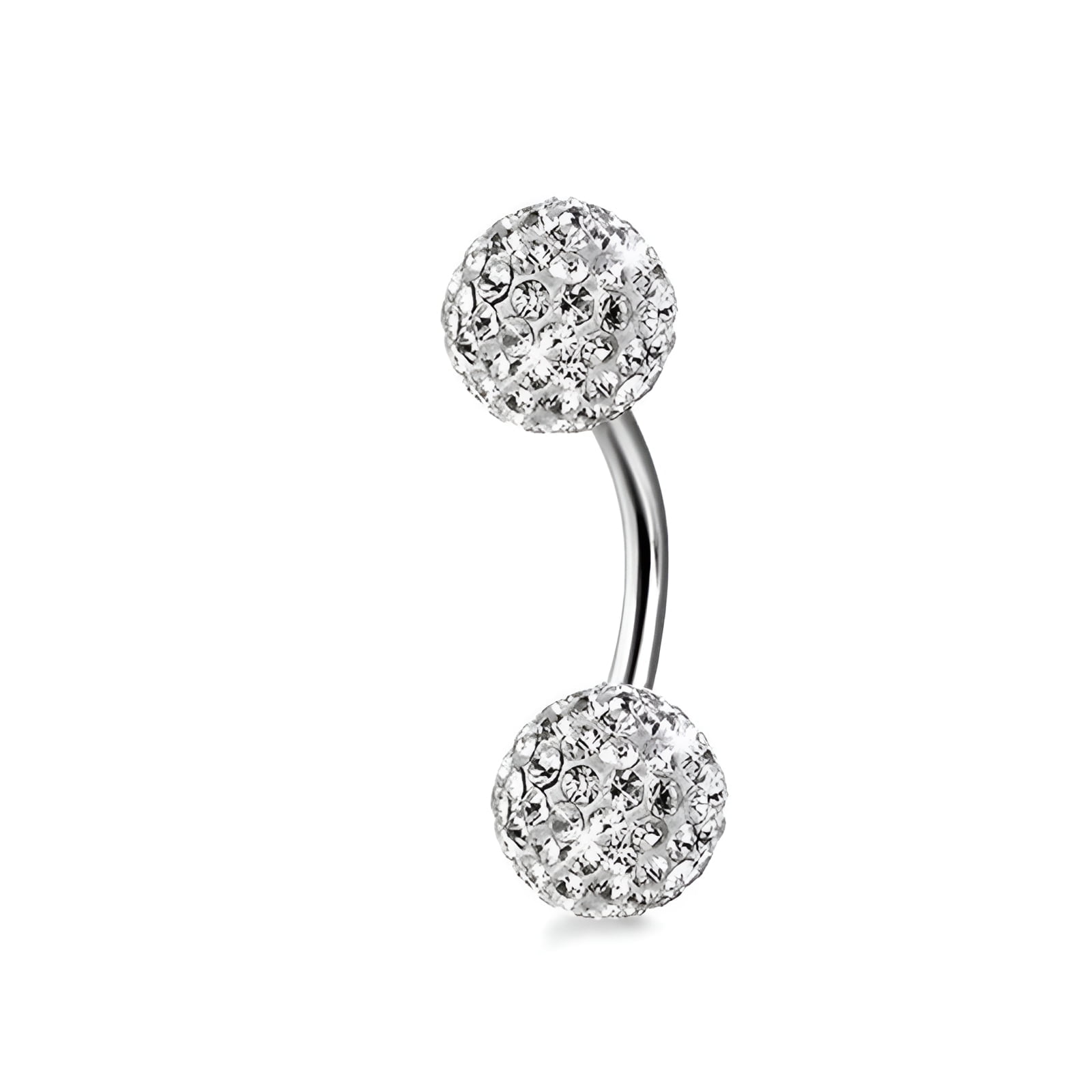 DESIGNICE Belly Button Ring,Stainless Steel Belly Ring,2g Surgical ...