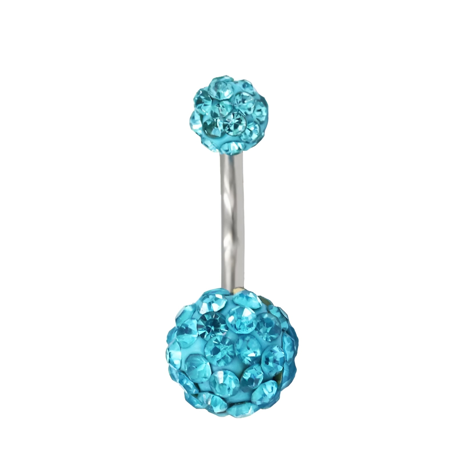 DESIGNICE Belly Button Ring,Stainless Steel Belly Button Ring Surgical ...